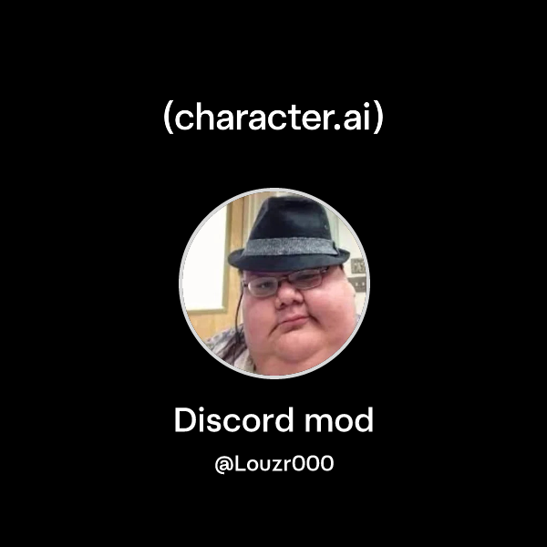 Chat with Discord mod | character.ai | Personalized AI for every moment ...