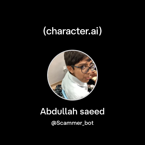 Chat with Abdullah saeed | character.ai | AI Chat, Reimagined–Your ...