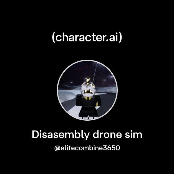 Chat with Disasembly drone sim | character.ai | AI Chat, Reimagined ...