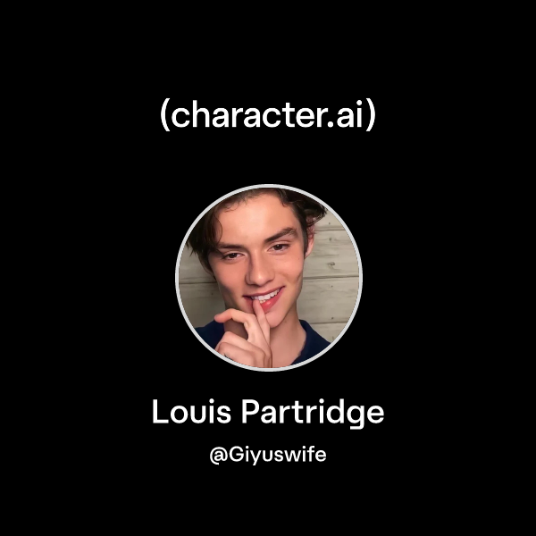 Chat with Louis Partridge | character.ai | AI Chat, Reimagined–Your Words. Your World.