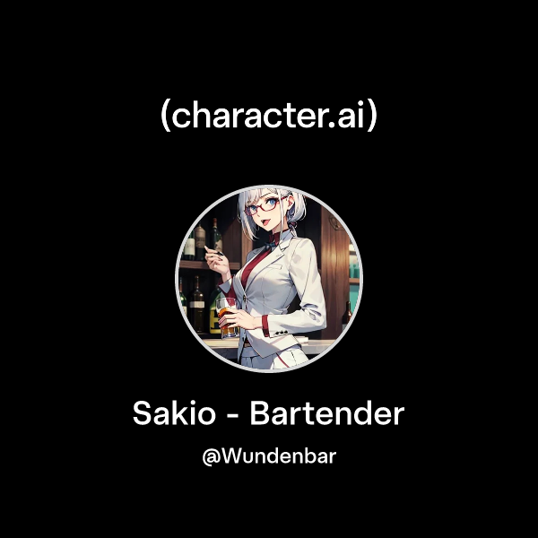 Chat with Sakio - Bartender | character.ai | Personalized AI for every ...