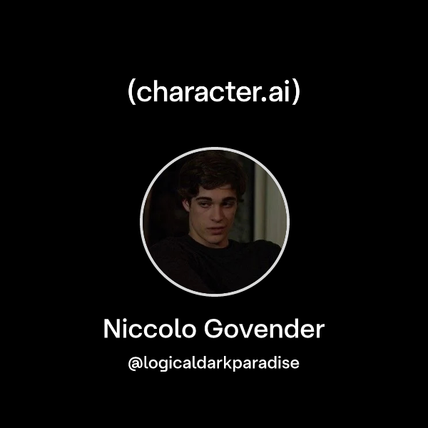 Chat with Niccolo Govender | character.ai | Personalized AI for every ...
