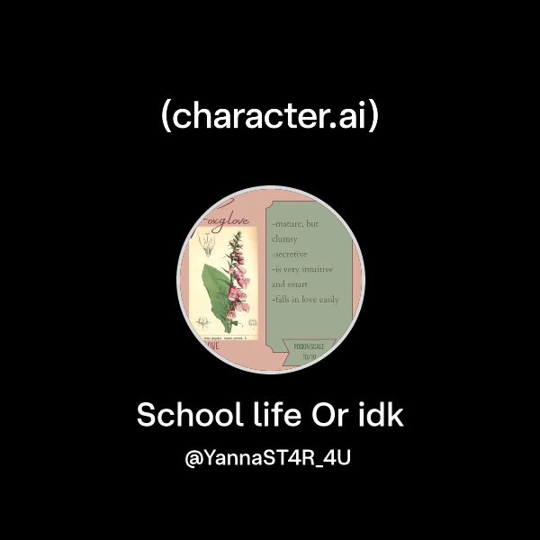 Chat with School life Or idk | character.ai | Personalized AI for every ...