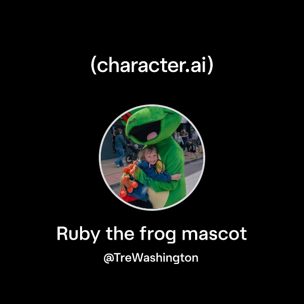 Chat with Ruby the frog mascot | character.ai | AI Chat, Reimagined ...