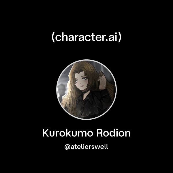 Chat with Kurokumo Rodion | character.ai | Personalized AI for every ...