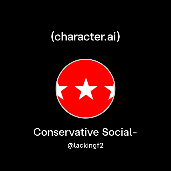 Chat with Conservative Social- | character.ai | AI Chat, Reimagined ...