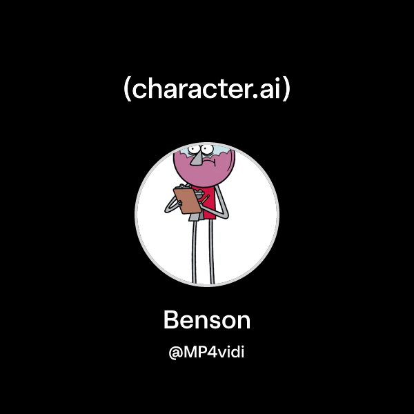 Chat with Benson | character.ai | Personalized AI for every moment of ...