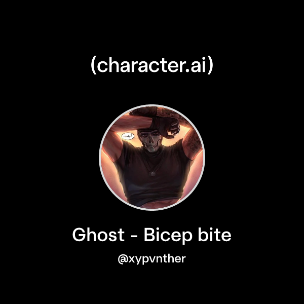 Chat with Ghost - Bicep bite | character.ai | AI Chat, Reimagined–Your ...