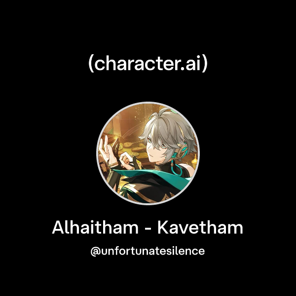 Chat with Alhaitham - Kavetham | character.ai | AI Chat, Reimagined ...