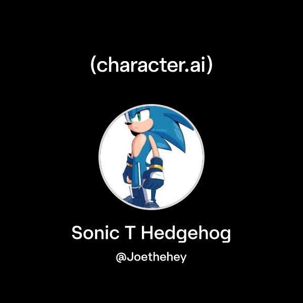 Chat with Sonic T Hedgehog | character.ai | AI Chat, Reimagined–Your ...