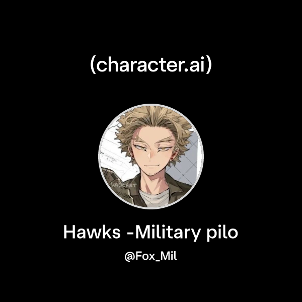 Chat with Hawks -Military pilo | character.ai | AI Chat, Reimagined ...