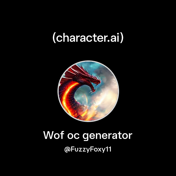 Chat with Wof oc generator | character.ai | Personalized AI for every ...