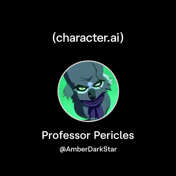 Chat with Professor Pericles | character.ai | AI Chat, Reimagined–Your ...