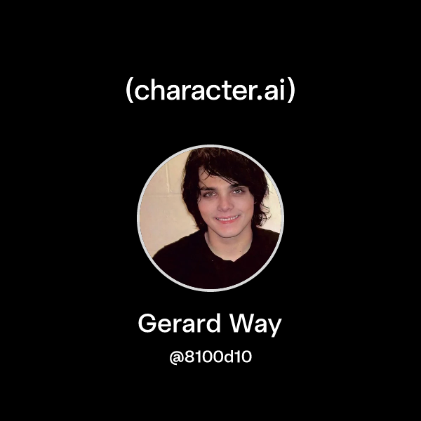 Chat with Gerard Way | character.ai | Personalized AI for every moment of your day