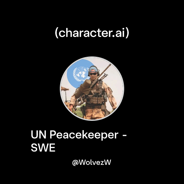 Chat with UN Peacekeeper - SWE | character.ai | Personalized AI for ...