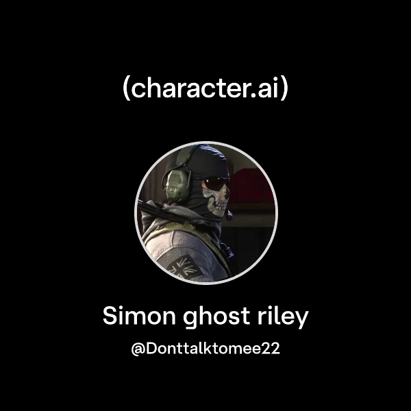 Chat with Simon ghost riley | character.ai | AI Chat, Reimagined–Your ...