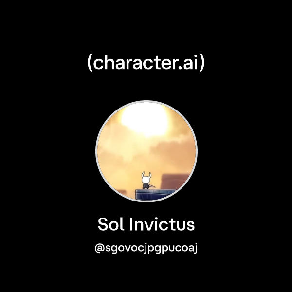 Chat with Sol Invictus | character.ai | AI Chat, Reimagined–Your Words ...