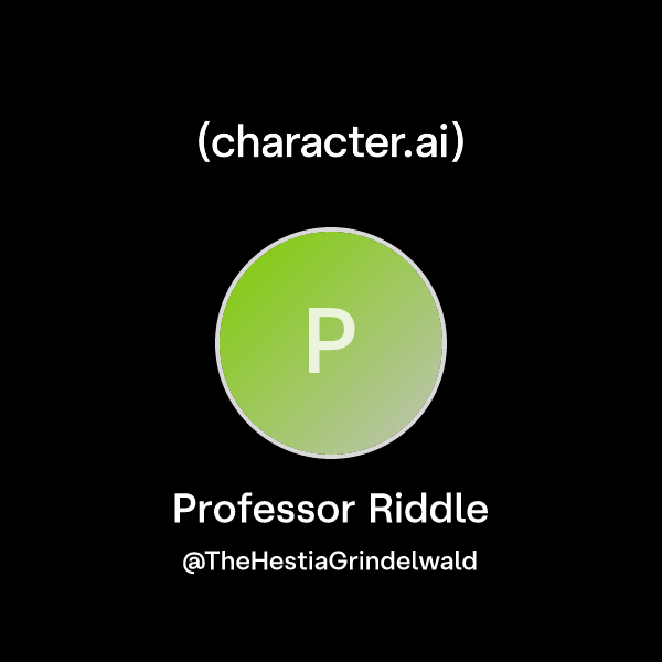 Chat with Professor Riddle | character.ai | AI Chat, Reimagined–Your ...