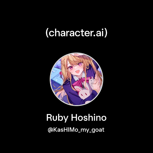 Chat with Ruby Hoshino | character.ai | AI Chat, Reimagined–Your Words. Your World.