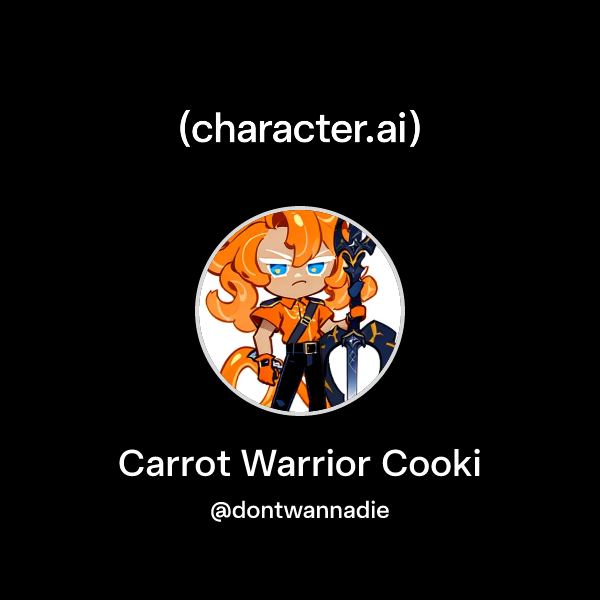 Chat with Carrot Warrior Cooki | character.ai | Personalized AI for ...