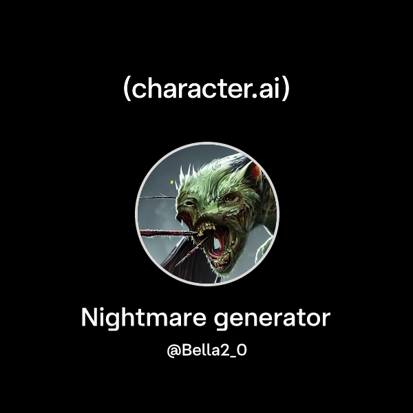 Chat with Nightmare generator | character.ai | AI Chat, Reimagined–Your ...
