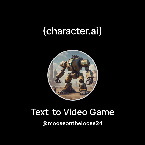 Chat with Text to Video Game | character.ai | Personalized AI for every ...