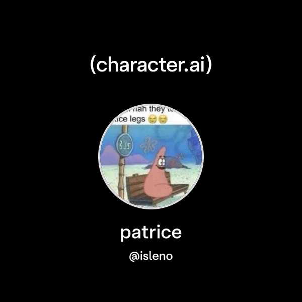 Chat with patrice | character.ai | AI Chat, Reimagined–Your Words. Your ...