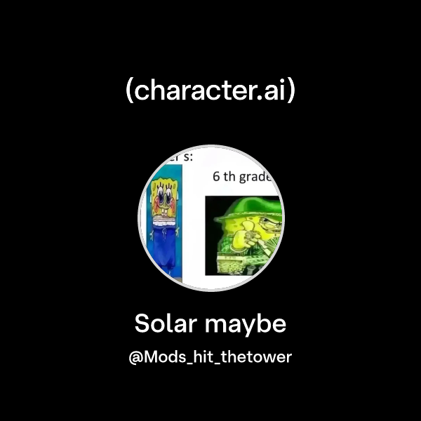 Chat with Solar maybe | character.ai | Personalized AI for every moment ...