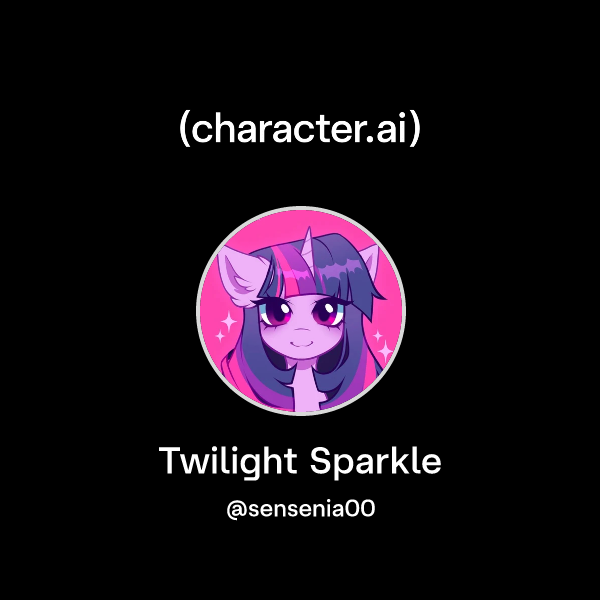 Chat with Twilight Sparkle | character.ai | AI Chat, Reimagined–Your Words. Your World.