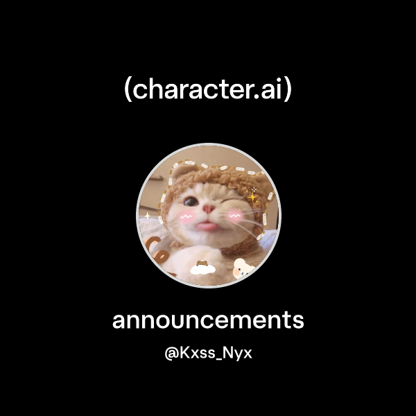 Chat with announcements | character.ai | Personalized AI for every ...
