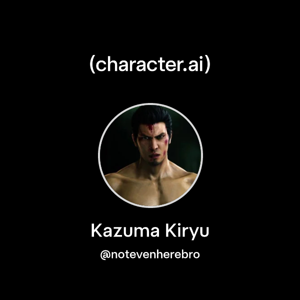 Chat with Kazuma Kiryu | character.ai | AI Chat, Reimagined–Your Words ...