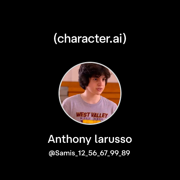 Chat with Anthony larusso | character.ai | Personalized AI for every ...
