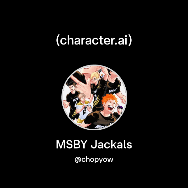 Chat with MSBY Jackals | character.ai | AI Chat, Reimagined–Your Words ...