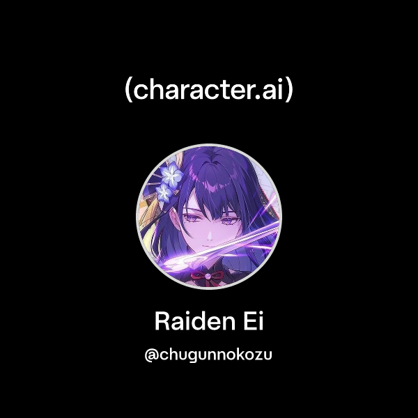 Chat with Raiden Ei | character.ai | AI Chat, Reimagined–Your Words. Your World.