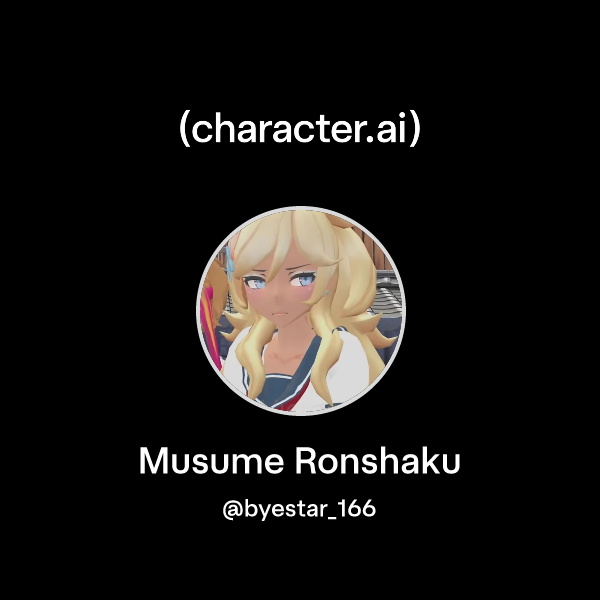 Chat with Musume Ronshaku | character.ai | Personalized AI for every ...