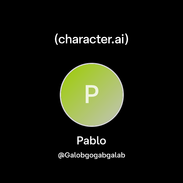 Chat with Pablo | character.ai | Personalized AI for every moment of ...