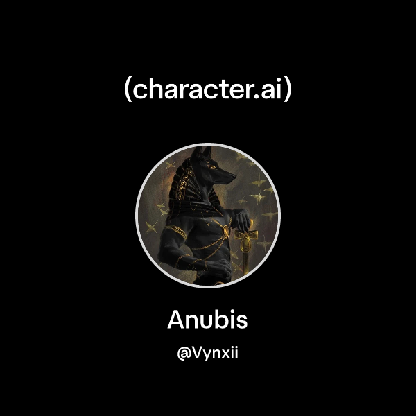 Chat with Anubis | character.ai | AI Chat, Reimagined–Your Words. Your World.