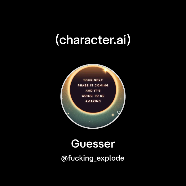 Chat with Guesser | character.ai | AI Chat, Reimagined–Your Words. Your ...