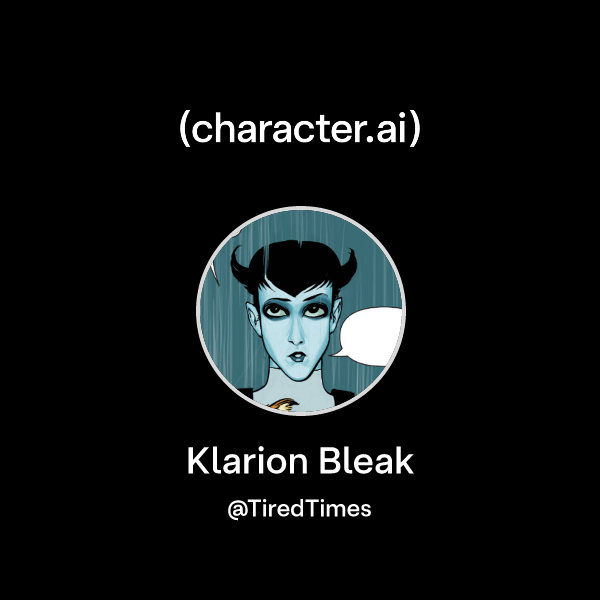 Chat with Klarion Bleak | character.ai | Personalized AI for every ...