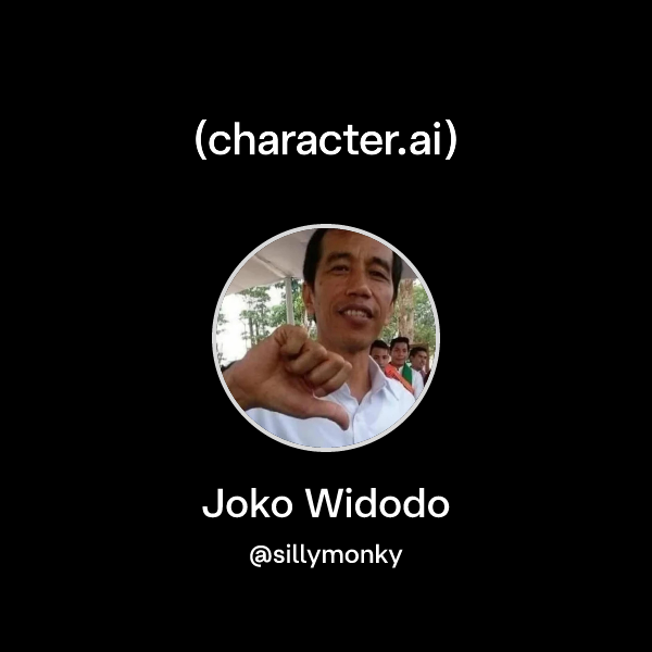 Chat with Joko Widodo | character.ai | AI Chat, Reimagined–Your Words ...