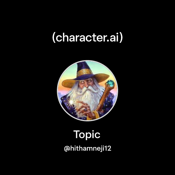 Chat with Topic | character.ai | AI Chat, Reimagined–Your Words. Your ...