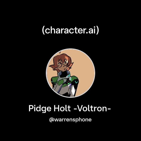 Chat with Pidge Holt -Voltron- | character.ai | AI Chat, Reimagined ...