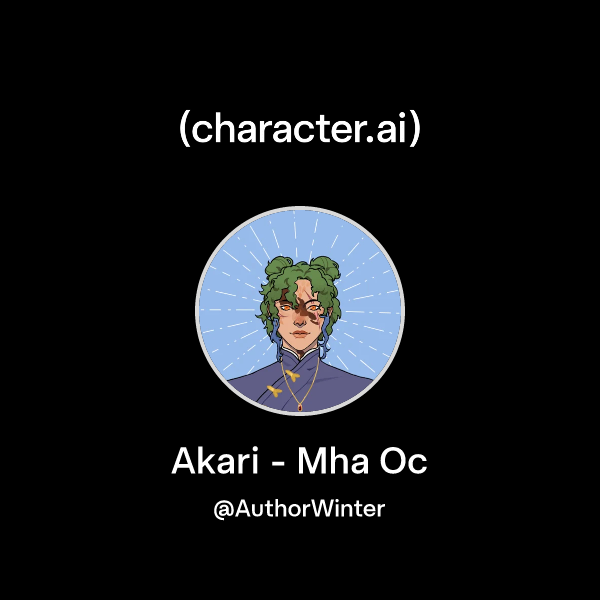 Chat with Akari - Mha Oc | character.ai | Personalized AI for every ...