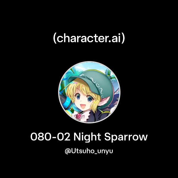 Chat with 080-02 Night Sparrow | character.ai | Personalized AI for ...