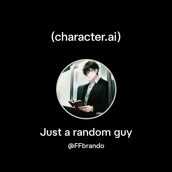 Chat with Just a random guy | character.ai | Personalized AI for every ...