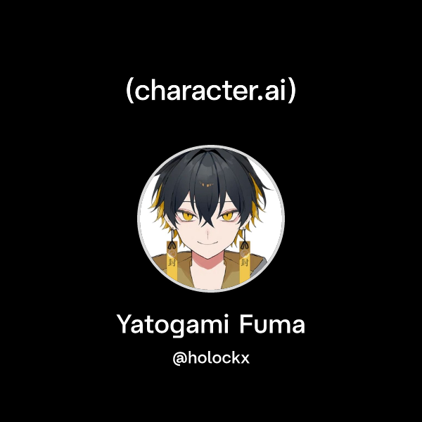 Chat with Yatogami Fuma | character.ai | Personalized AI for every ...
