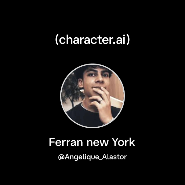 Chat with Ferran new York | character.ai | Personalized AI for every ...