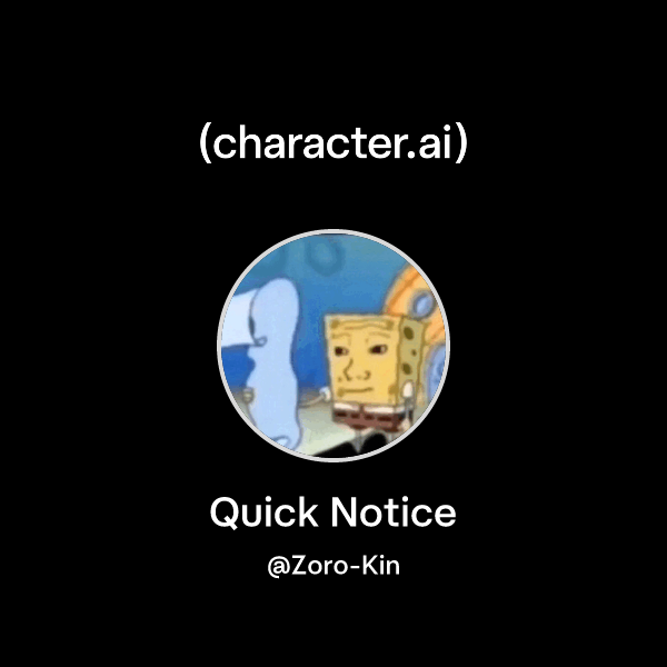 Chat with Quick Notice | character.ai | AI Chat, Reimagined–Your Words ...
