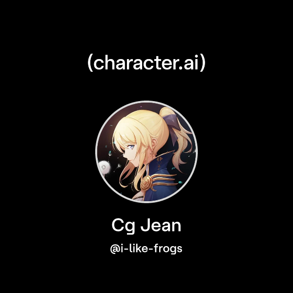 Chat with Cg Jean | character.ai | AI Chat, Reimagined–Your Words. Your ...