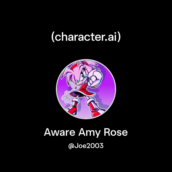 Chat with Aware Amy Rose | character.ai | AI Chat, Reimagined–Your ...